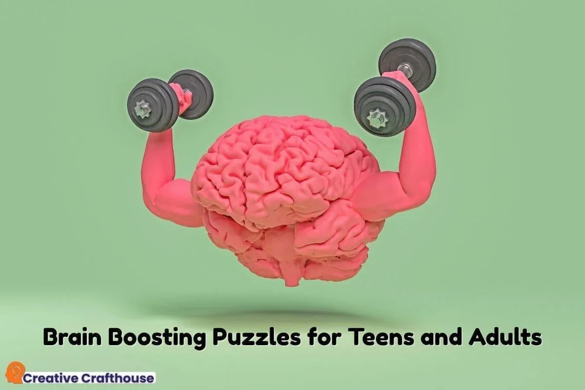 Brain-Boosting Puzzles for Teens and AdultsTactile Brain-Boosting ...
