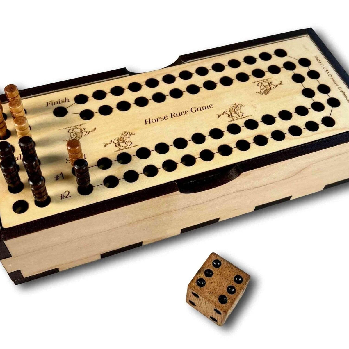 Handcrafted Wooden Dice Games | Fun & Classic Designs - Creative Crafthouse