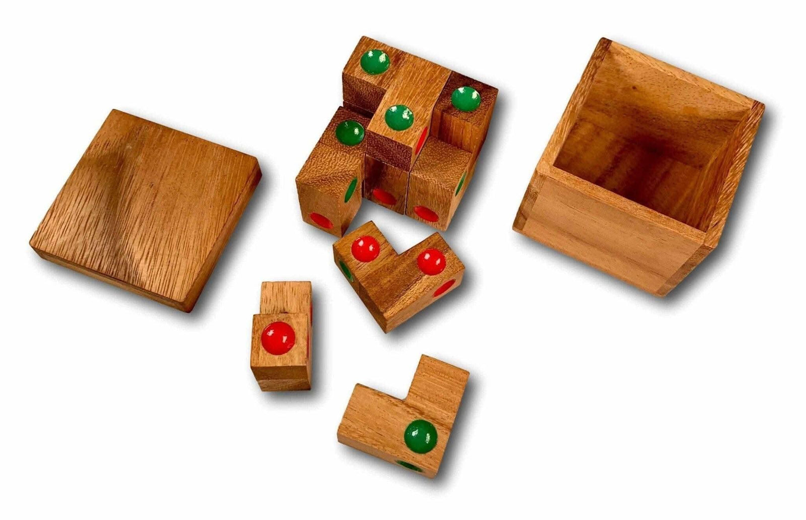 3D Assembly Cube Puzzles – Wooden Brain Teasers – Creative Crafthouse
