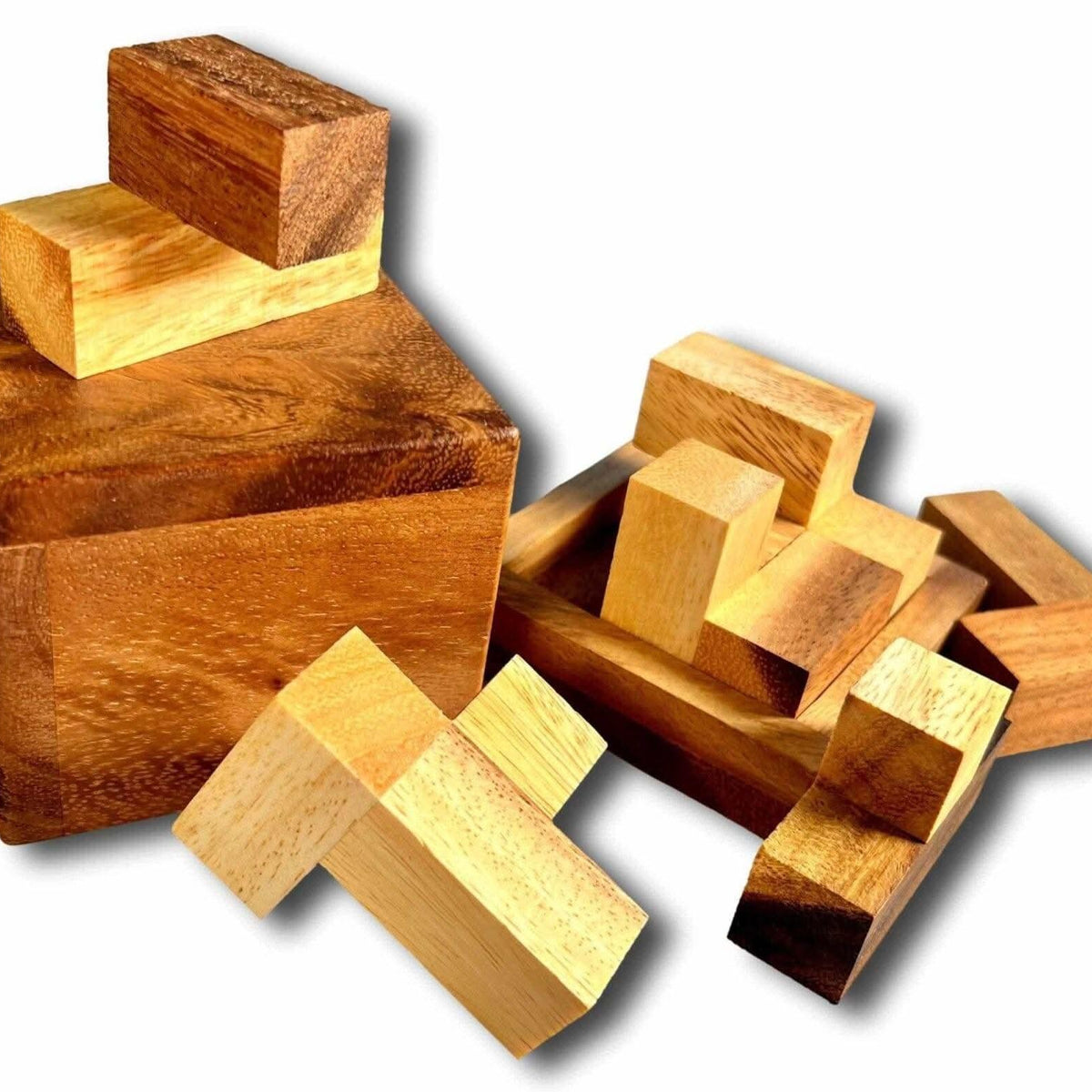 Half Hour Cube | Stewart Coffin 3x3x3 Wood Puzzle – Creative Crafthouse