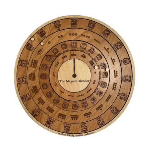 Mayan Calendar Round – Historically Accurate Wooden Replica – Creative ...