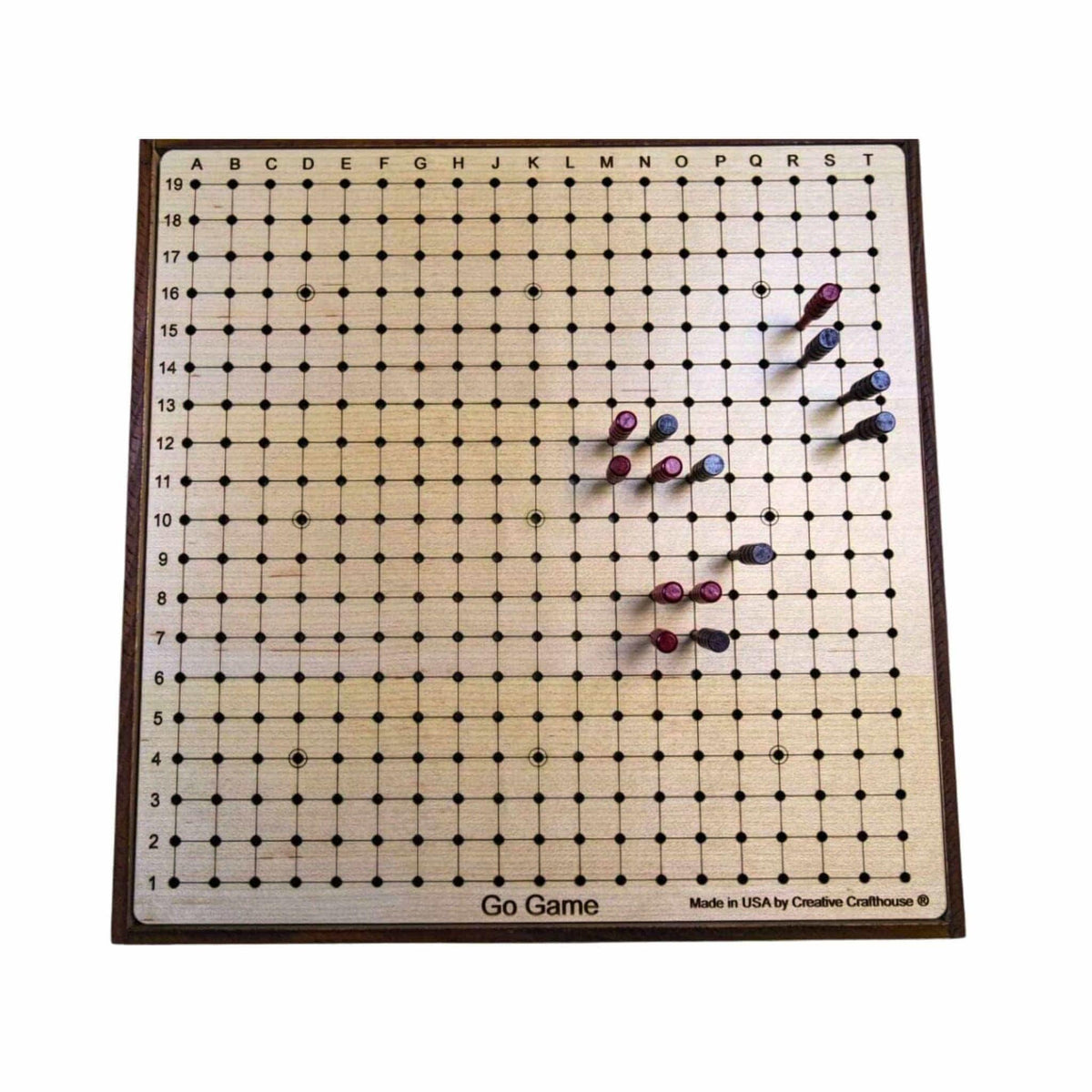 Peg Go, Pente, and Goban Game Board | Handmade Strategy Games ...