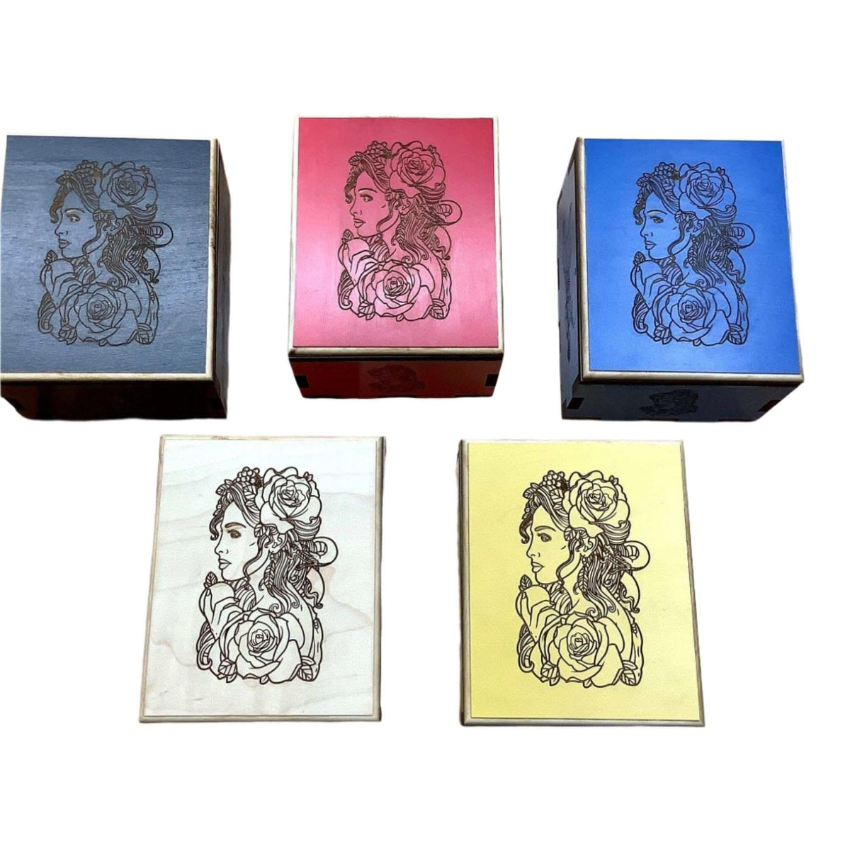 Colorful Belle Box | Premium Handcrafted Wooden Puzzle Box – Creative ...