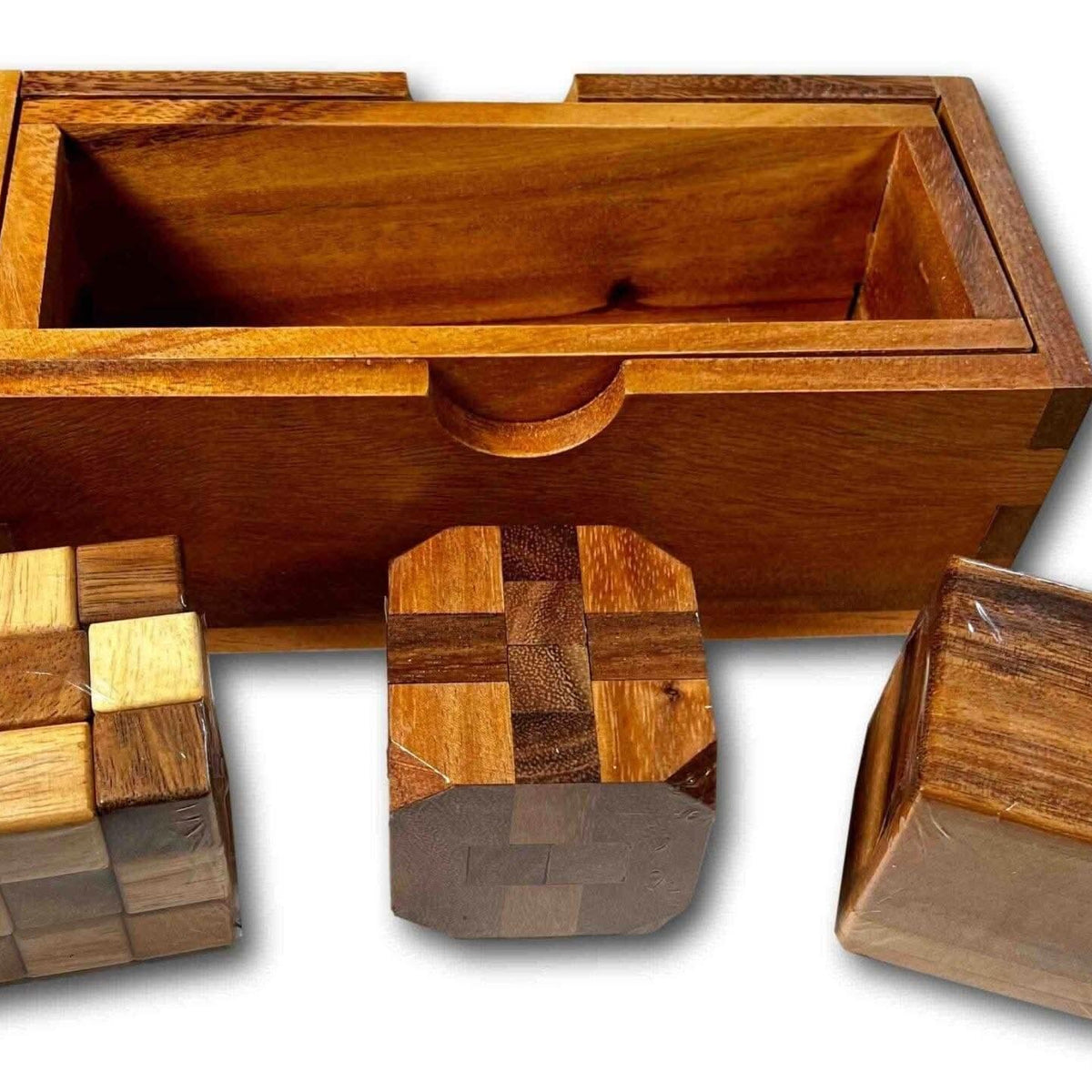 3 Wood Puzzle Gift Set | Snake, Soma, and Diamond Cubes – Creative ...